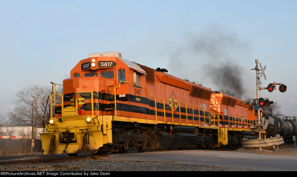 DGNO gets the green and throttles up